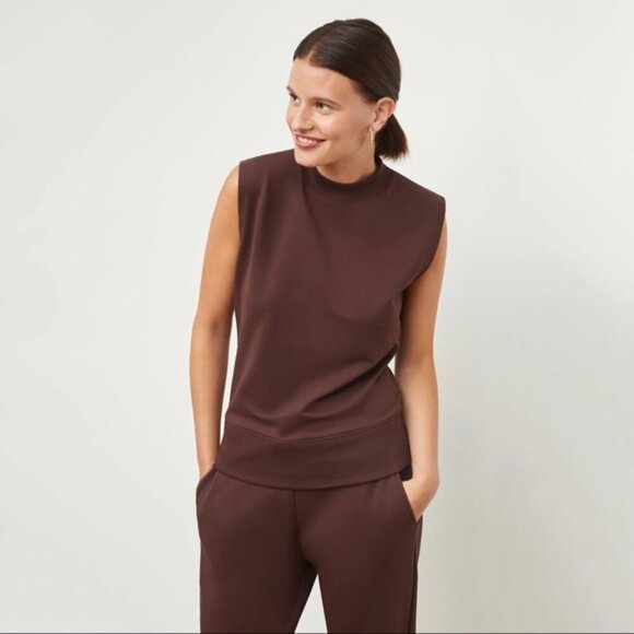 MM Lafleur | Tops | Mm Lafleur Toni Top French Terry In Huckleberry ...